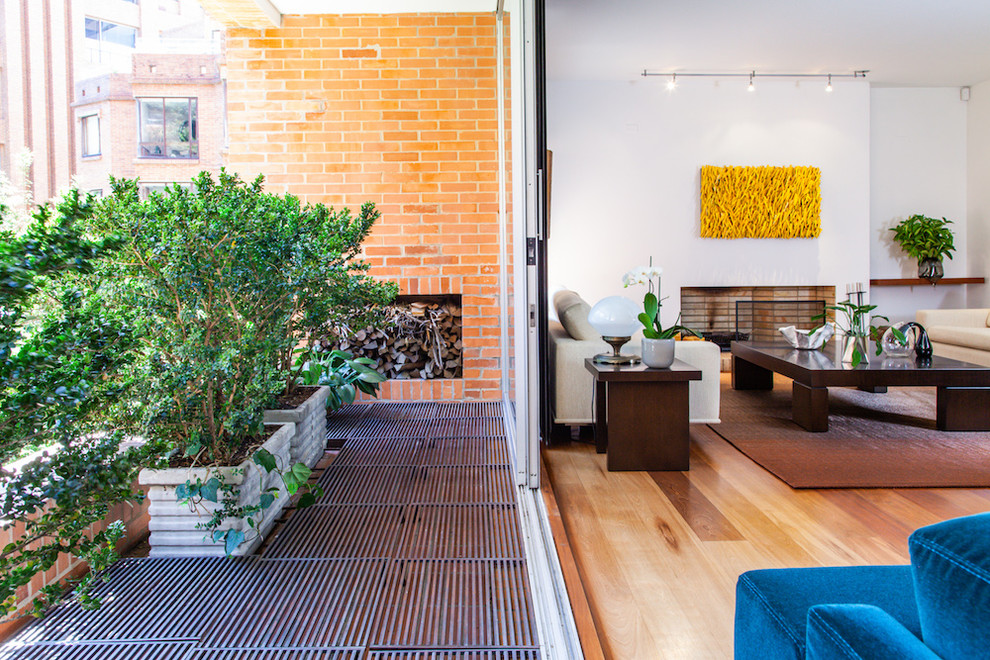 Double Séjour / Terrasse - Modern - Patio - Other - by Catalina Castro ...