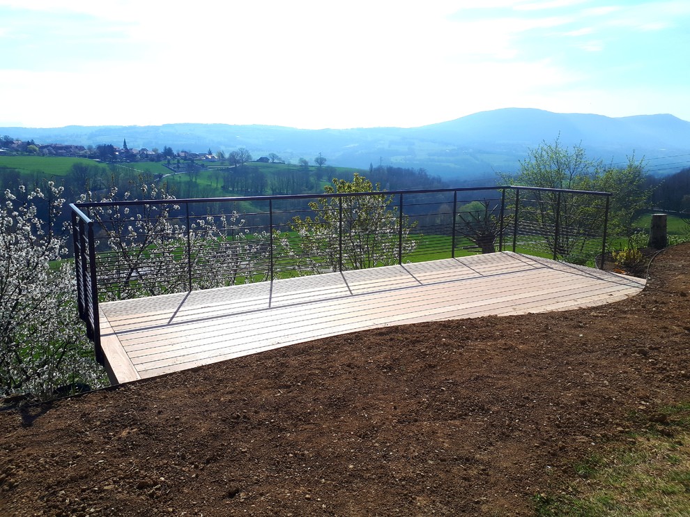 Garde-corps métallique sur terrasse - Terrace - Lyon - by My Steel ...