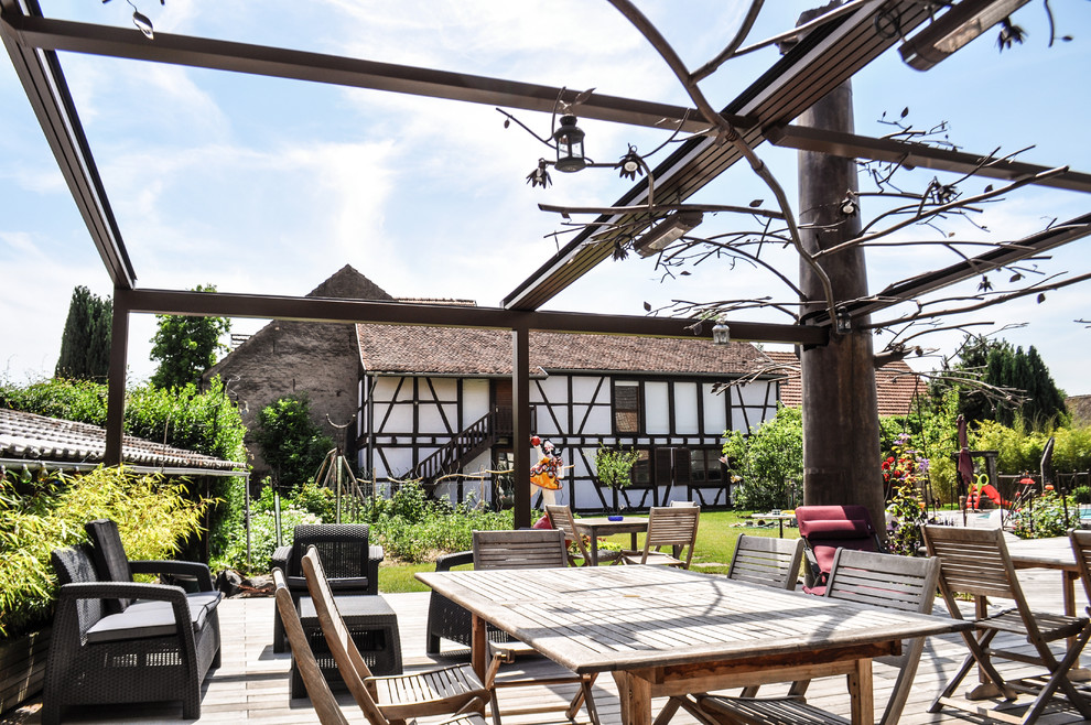 Pergola Toile enroulable à Lampertheim (Dpt.67) - Modern - Patio ...