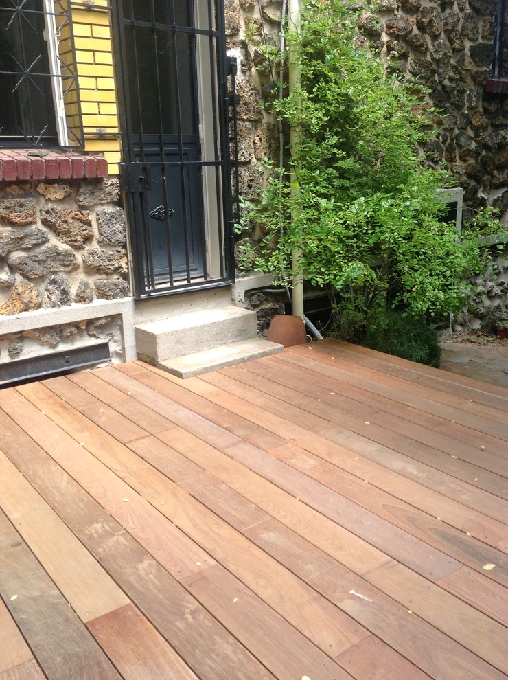 Terrasse bois exotique sur mesure - Transitional - Terrace - Paris - by ...