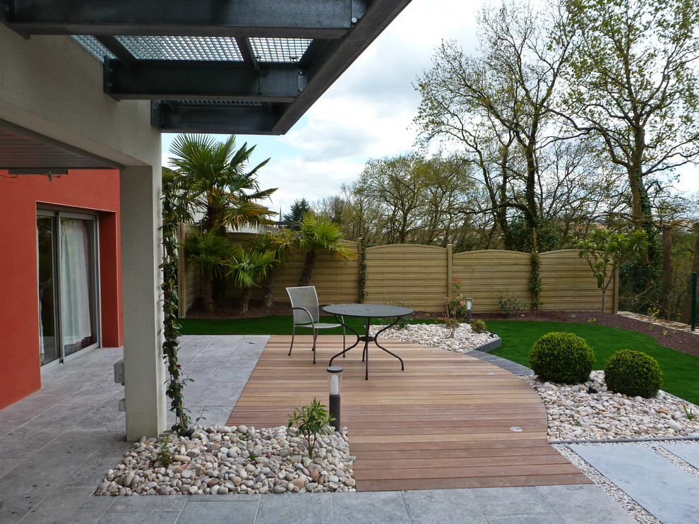 Terrasse bois - Traditional - Deck - Angers - by Tremblais Paysage | Houzz
