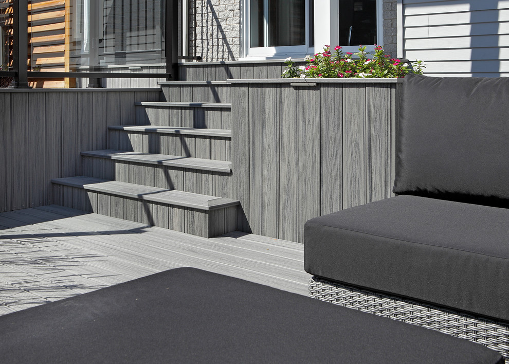 Terrasse en composite - Contemporary - Patio - Montreal - by Eco ...