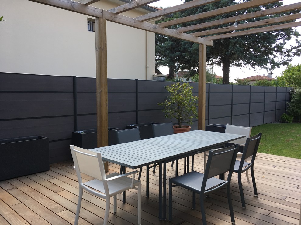 Un jardin convivial - Modern - Terrace - Toulouse - by E/P ESPACE ...