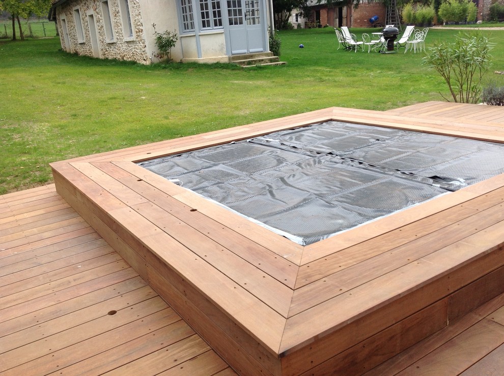 Un projet d'habillage en bois exotique de Spa / Jacuzzi de A a Z ...