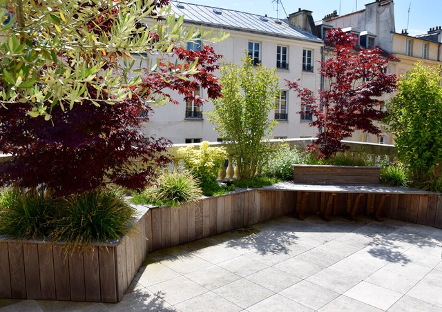 Une terrasse en ville - Contemporain - Terrasse et Patio - Paris - par ...