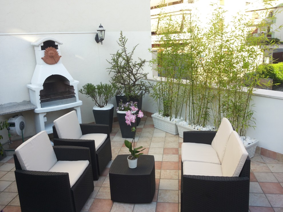 TERRAZZO URBANO - Modern - Deck - Rome - by Architetto Jleana Antonelli ...