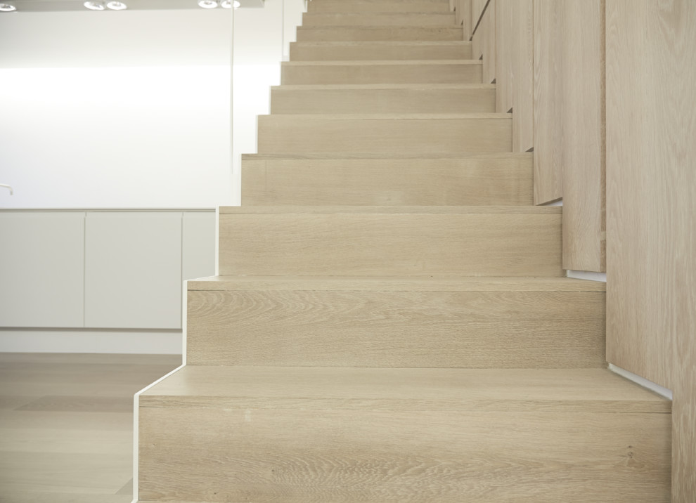 Pale Oak Stair Treads by Fredsted Solution - Staircase - Aarhus - by ...