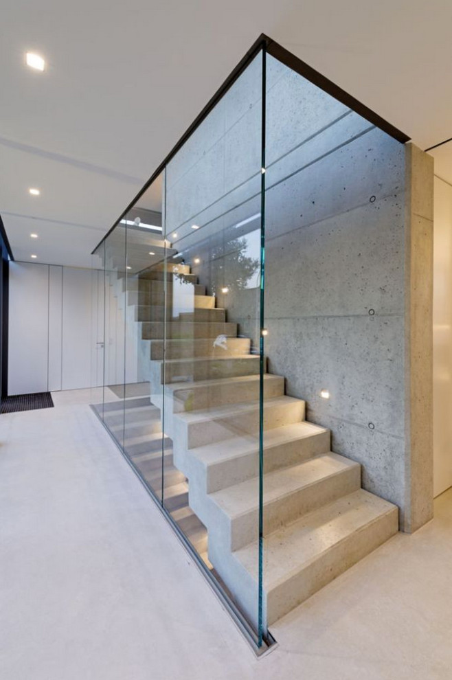 Betontreppe - Modern - Treppen - Düsseldorf - von bdmp | Architekten ...