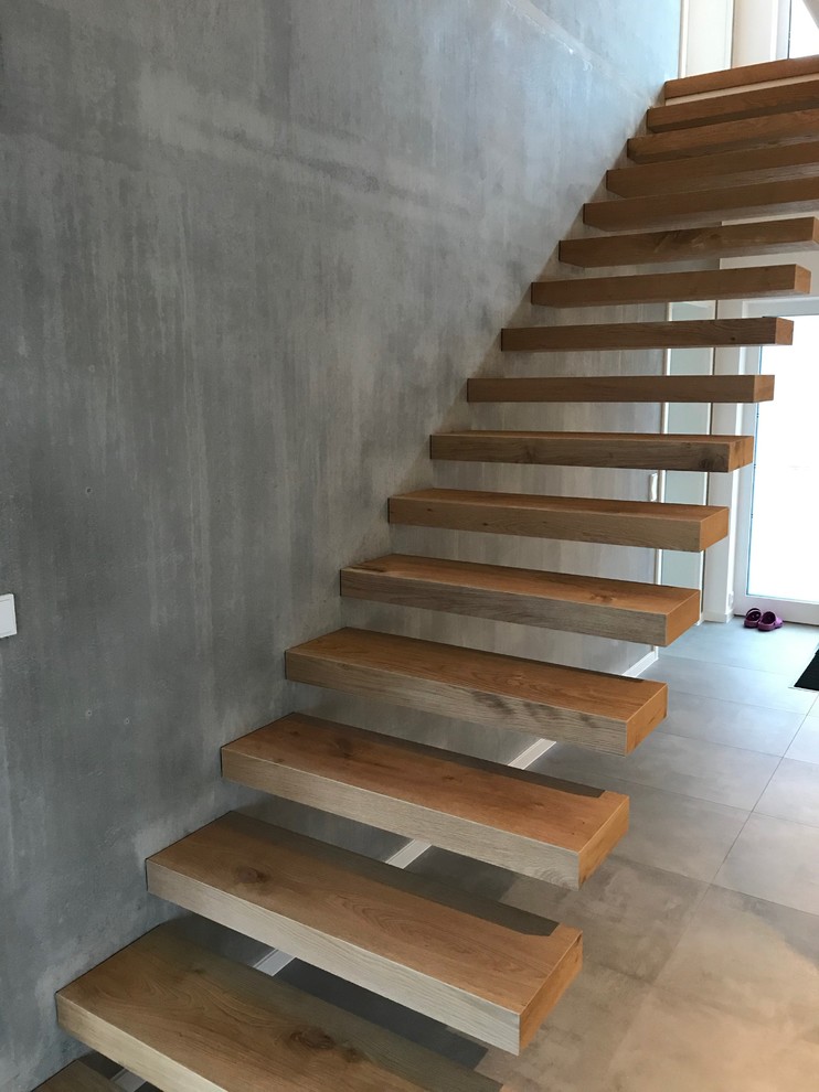 Freischwebende Kragarm Treppe - Contemporary - Staircase - Cologne - by ...