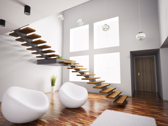 Treppe - modern und flach - Modern - Treppen - Stuttgart - von STEMA ...