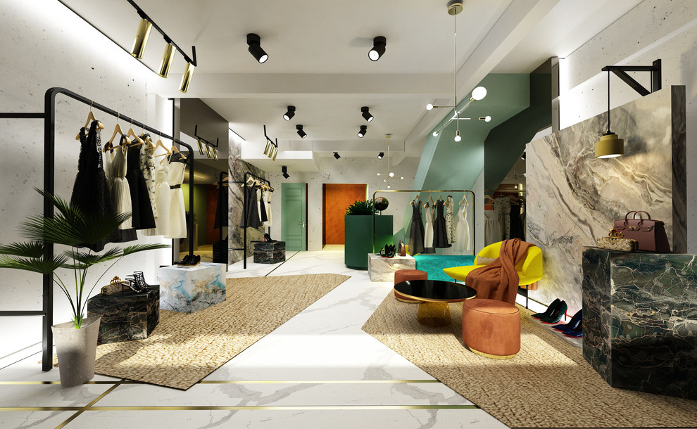Flomors Retail Store - Modern - Laundry Room - Other - by Dezn Studio ...