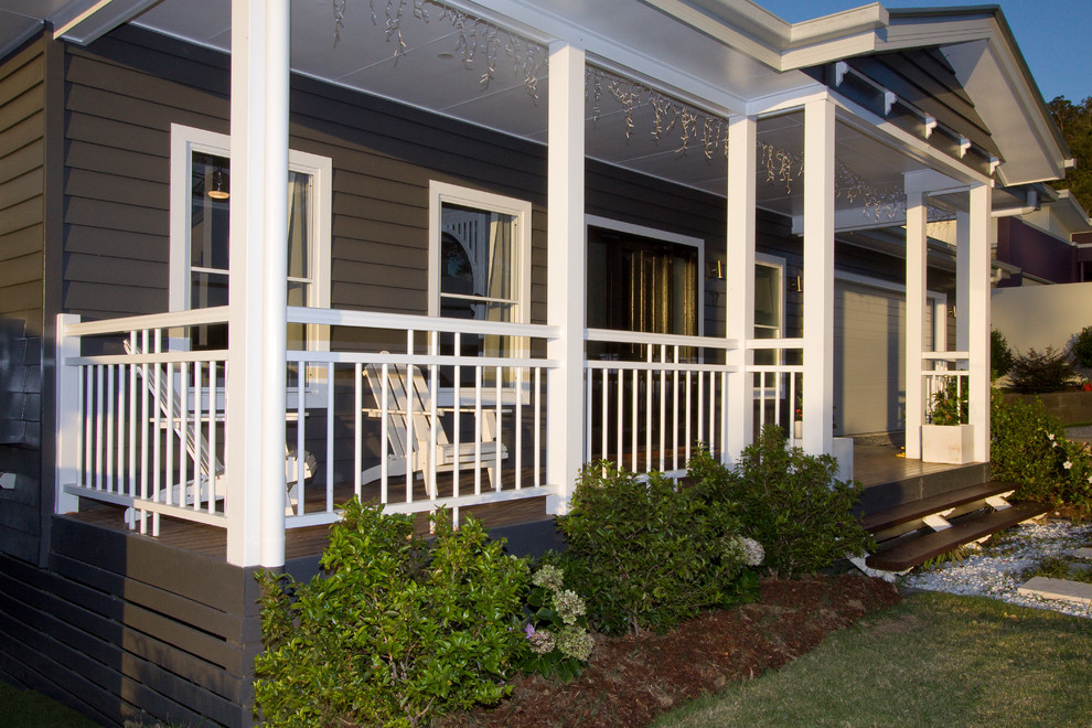 Hampton's Influence Gap home - Traditional - Porch - Brisbane - by ...