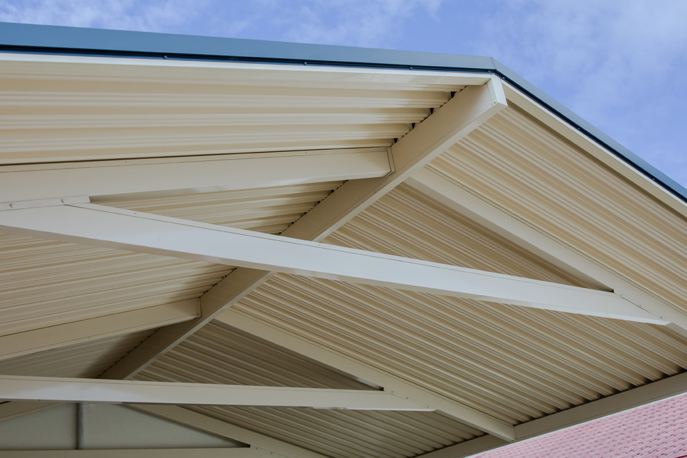 Harrington Park Gable Roof Cover for Patio - Contemporary - Porch ...