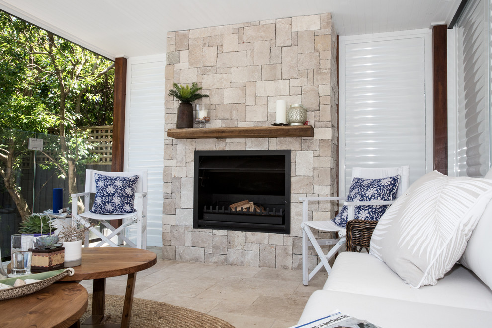 Longueville - Stone Cladding - Contemporary - Porch - Sydney - by ...