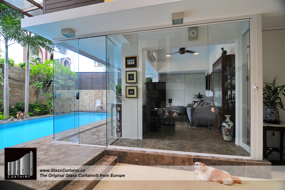 Patio Projects - Porch - Singapore - by Glass Curtains® Singapore | Houzz