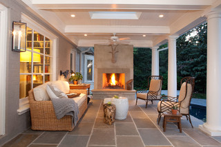 Pro - Traditional - Porch - Richmond - by Mark Franko Custom Building ...