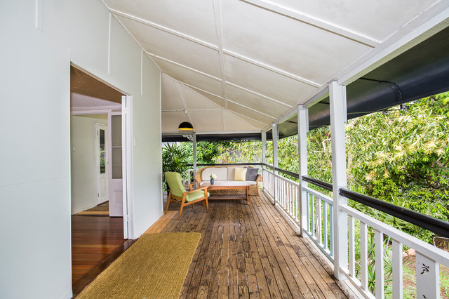 Queenslander renovation - Contemporary - Verandah - Townsville - by ...