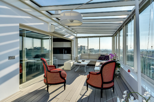 55+Sunroom Balcony ( GORGEOUS LOOK ) - Screened Balconies