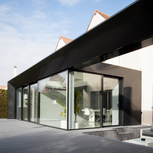 Extension d'une maison - Contemporain - Véranda et Verrière - Paris ...