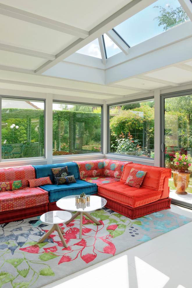 Véranda alu & bois - Aimé - Modern - Sunroom - by Vie & Véranda | Houzz