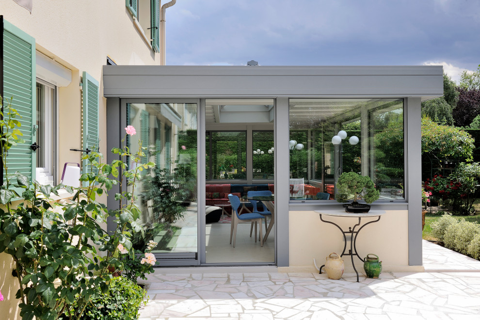 Véranda alu & bois - Aimé - Modern - Conservatory - by Vie & Véranda ...