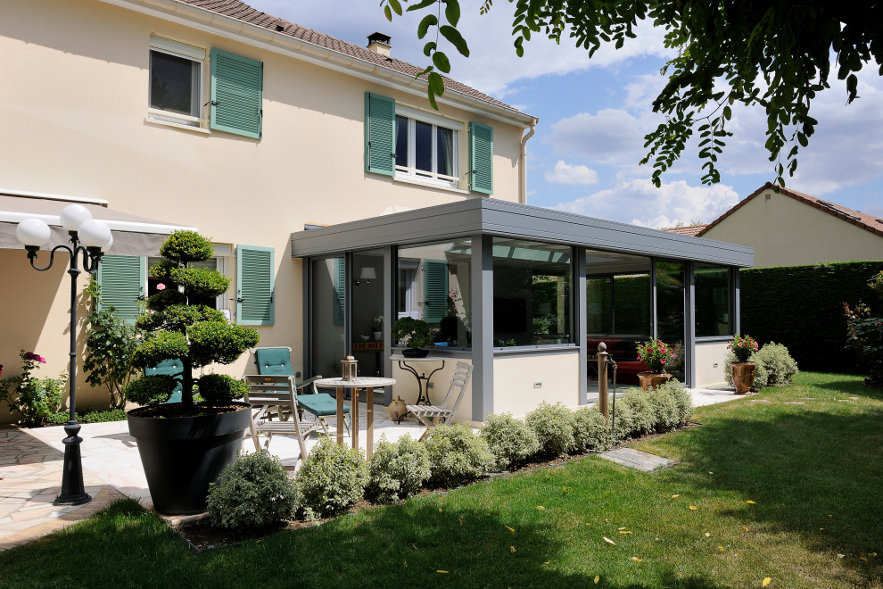 Véranda alu & bois - Aimé - Modern - Sunroom - by Vie & Véranda | Houzz