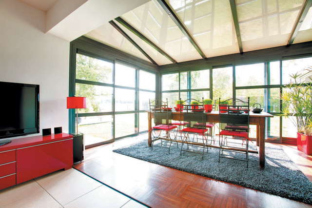 Véranda ÉPURE | la véranda d'allure contemporaine - Modern - Sunroom ...