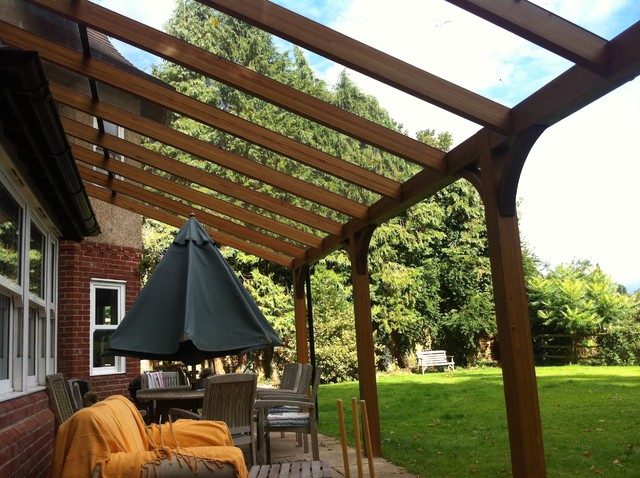 wooden veranda - Traditional - Veranda - Devon - by Whidown Design ...