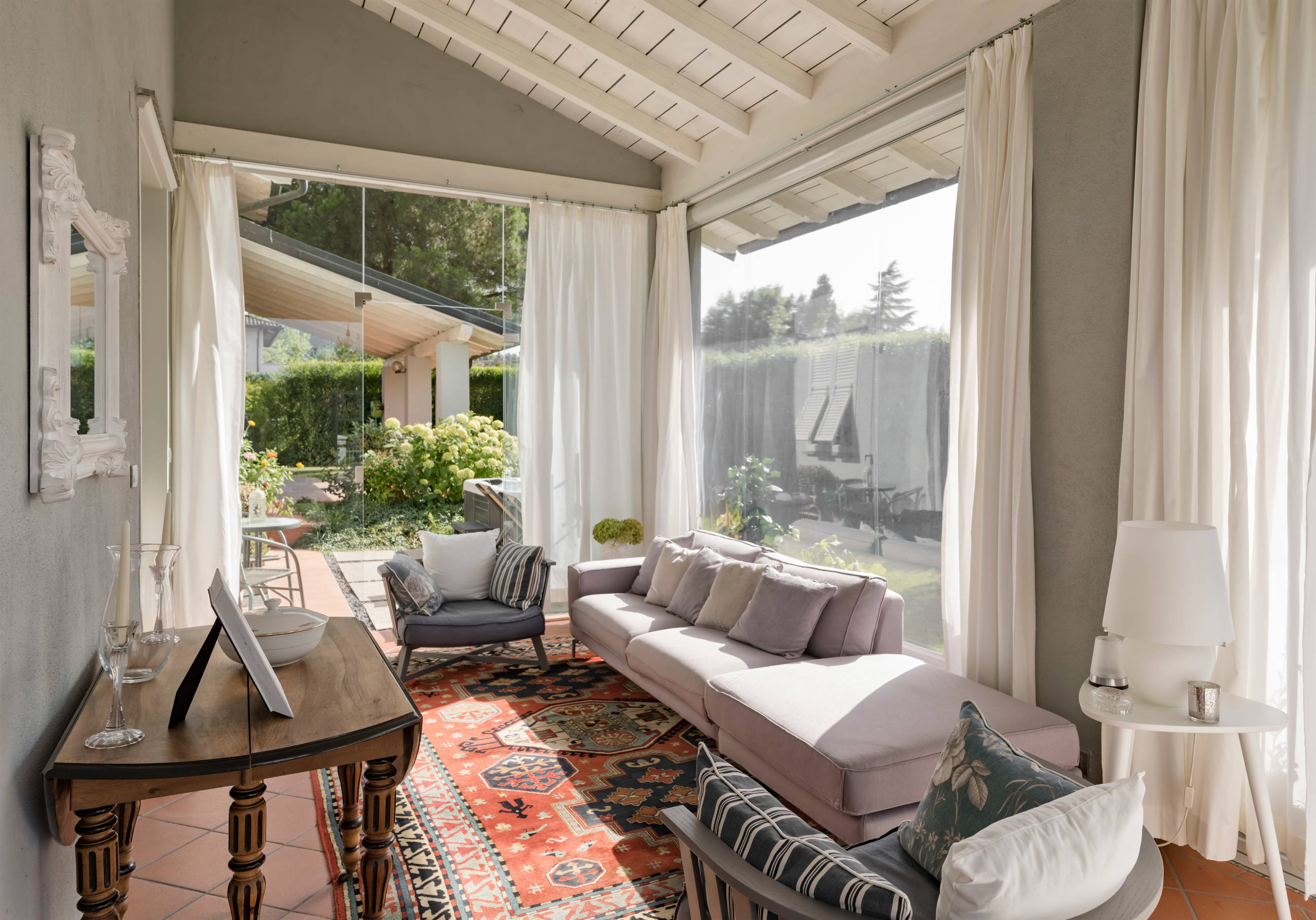 Mediterranean Sunroom Design