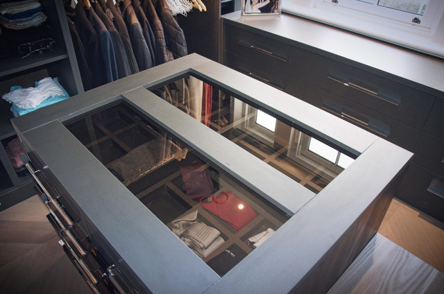 Luxury walk in wardrobe - Contemporary - Wardrobe - London - by Urban ...