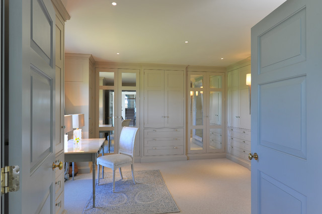 Manor house dressing room - Traditional - Wardrobe - Hampshire - by ...