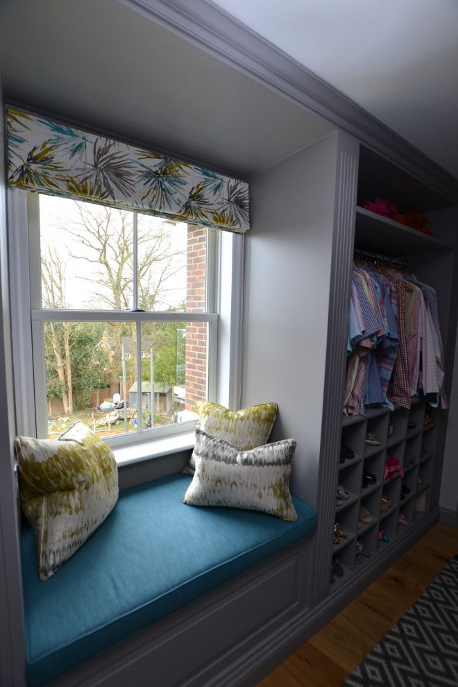 Roman Blinds - Contemporary - Closet - Surrey - by Zoe Rourke Interiors ...