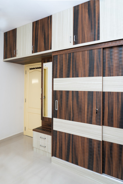 Wardrobe, TV Unit, and Modular Kitchen for a 2BHK Apartment - Wardrobe ...