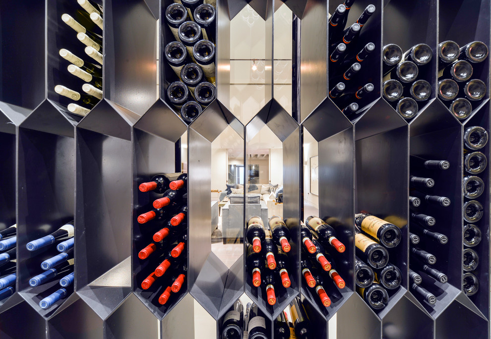 A Chelsea Townhouse Like No Other - Contemporary - Wine Cellar - London ...