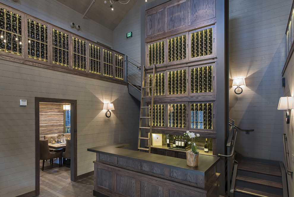 Alpha Omega Winery Custom Wine Cellar - Contemporary - Wine Cellar ...