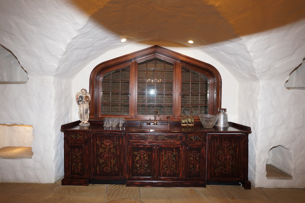 American Tudor Estate - Traditional - Wine Cellar - Los Angeles - by ...