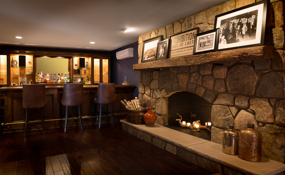 Basement Bar - Rustic - Wine Cellar - New York - by Cory Connor Designs ...