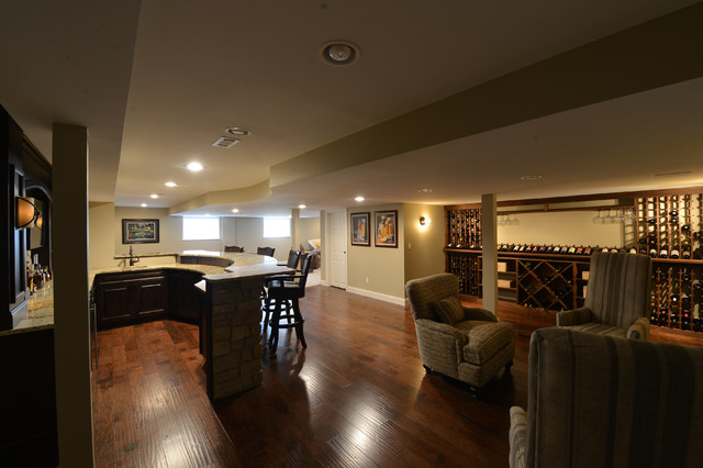 Basement Bar - Rustic - Wine Cellar - St Louis - by Striking ...