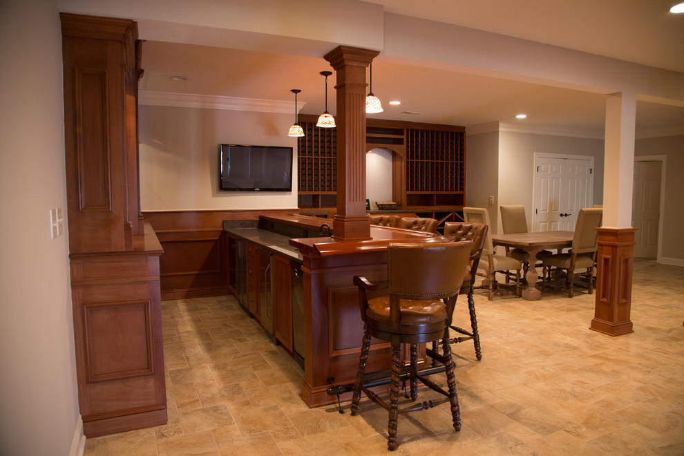 Beautiful Pub style Bar - Traditional - Wine Cellar - DC Metro - by ...