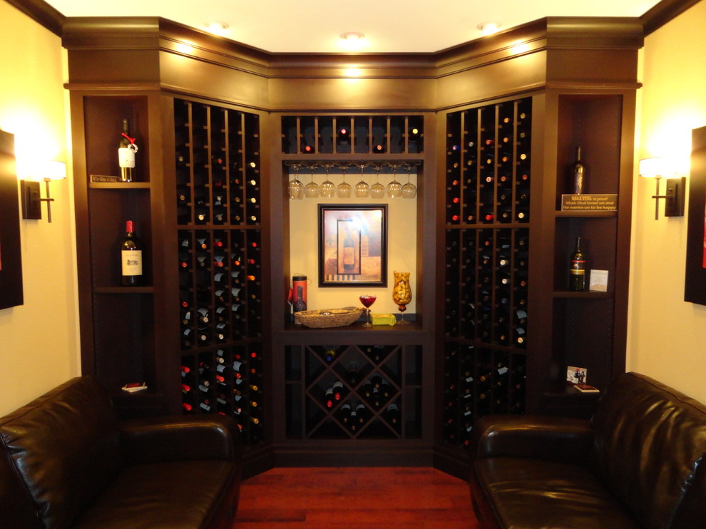 Britt & Steve's Wine Room - Traditional - Wine Cellar - Milwaukee - by ...