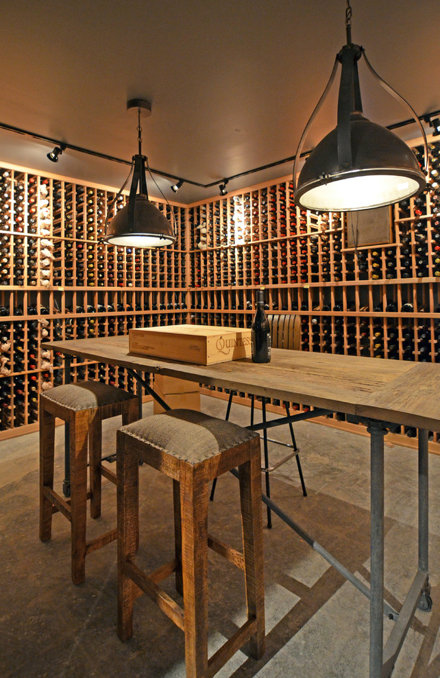 Broadway Basement - Industrial - Wine Cellar - Seattle - by Charter ...