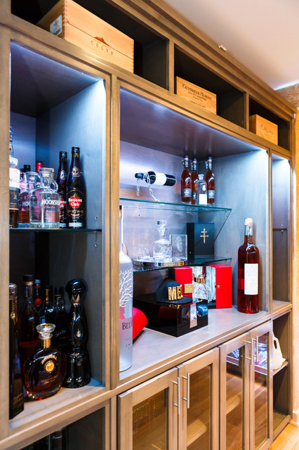 Carmelo Anthony Wine Cellar - Contemporary - Wine Cellar - New York ...