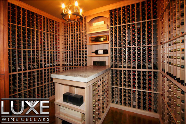 Custom Bellevue Cellar - Traditional - Wine Cellar - Seattle - by Luxe ...