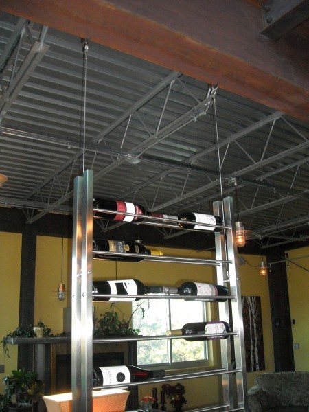 Custom Metal Wine Racks - Industrial - Wine Cellar - Seattle - by De ...