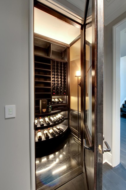 Custom Walk-In Wine Cellar - Victorian - Wine Cellar - Chicago - by ...