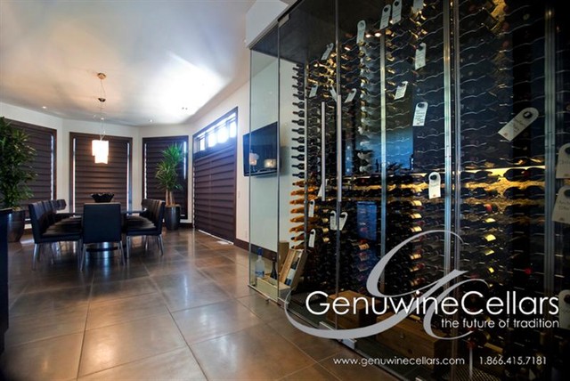 Custom Wine Cabinets - Wine Cellar - New York - by Genuwine Cellars | Houzz