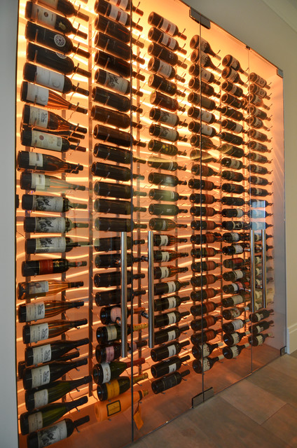 Custom Wine Cellar Designs by Wine Cellar Depot Vancouver - Moderne ...