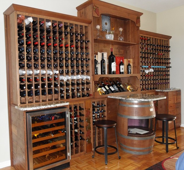 Custom Wine Storage Cabinet - Wine Cellar - Tampa - by Picture It In ...