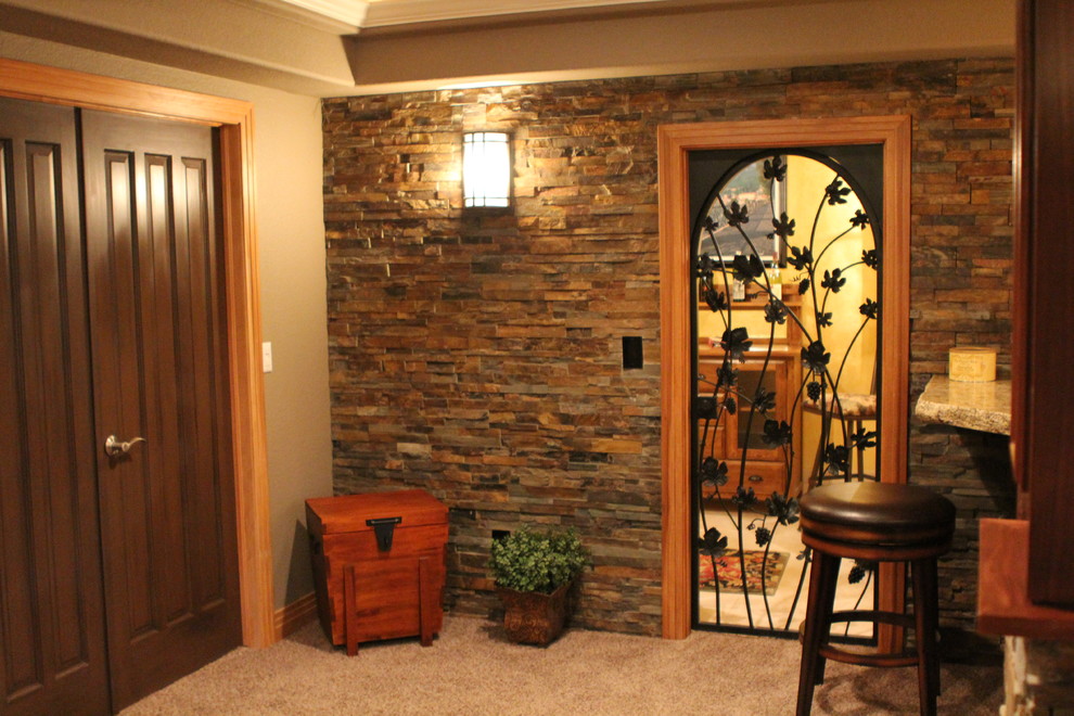 Denver Basement Remodel - Traditional - Wine Cellar - Denver - by ...