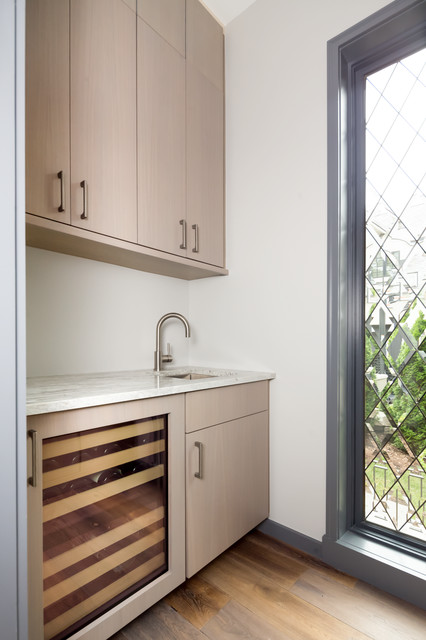 European Modern Home in Naperville - Industrial - Wine Cellar - Chicago ...